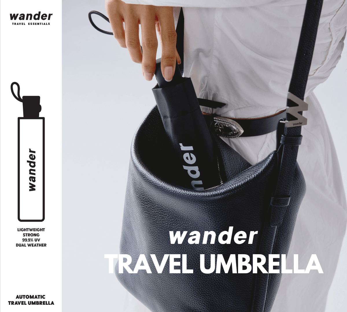 Wander Automatic Travel Umbrella | Wander Global