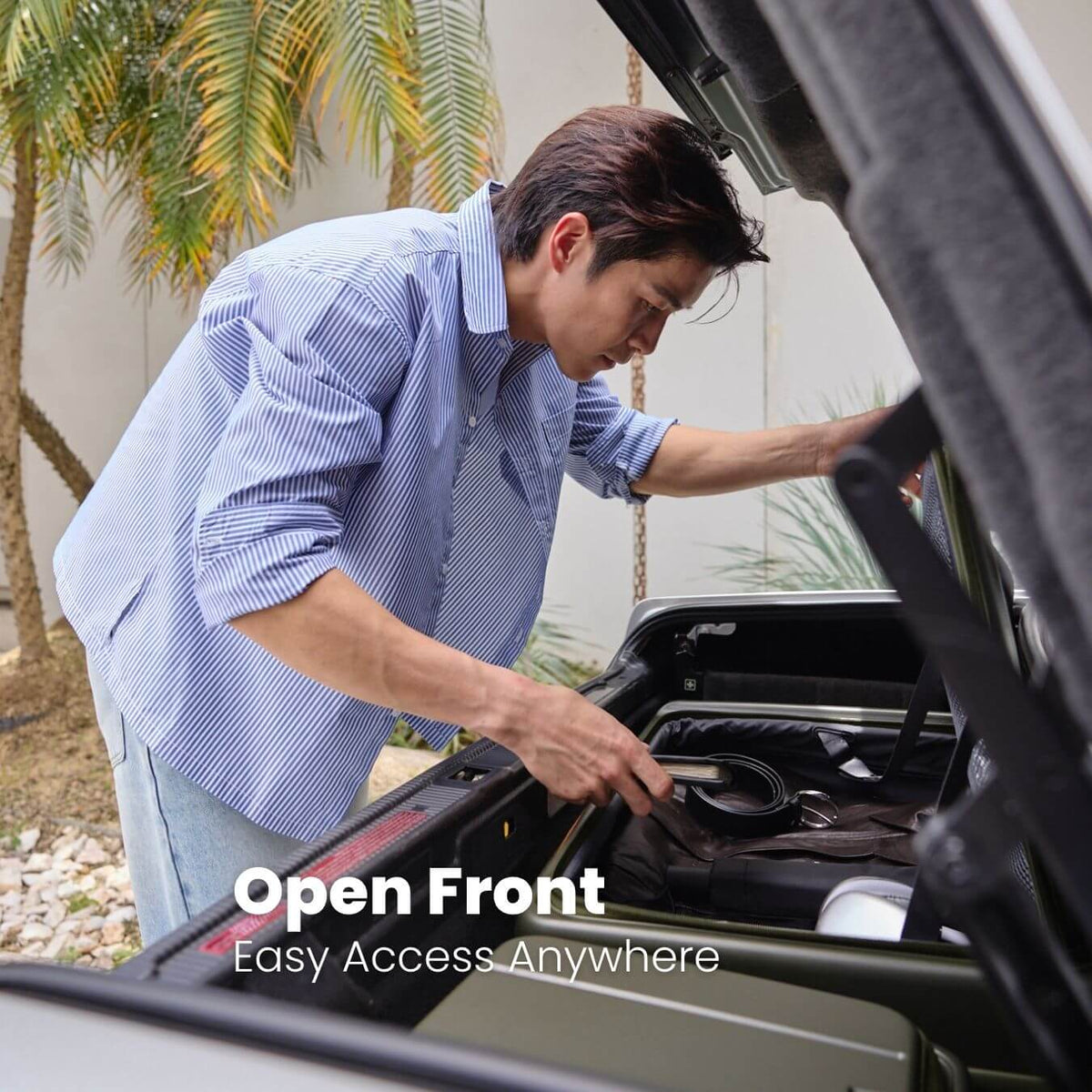 Wander Open Front Luggage - Medium Size 25" | Wander Global