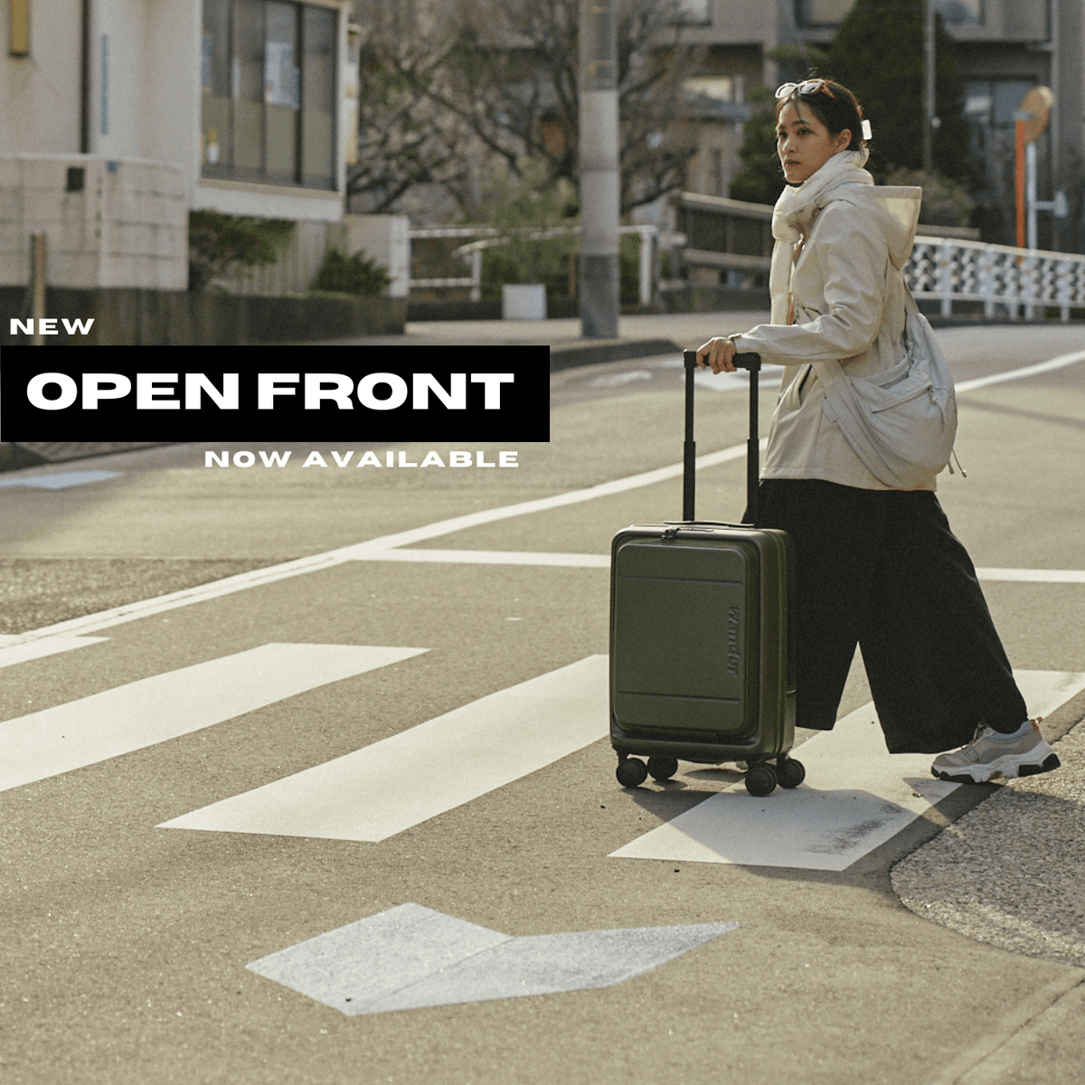 Wander Open Front กระเป๋าเดินทาง 20 นิ้ว แบบเปิดหน้า | Wander Global